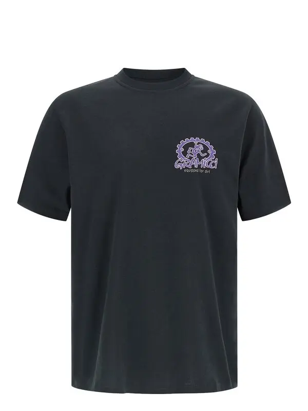 Gramicci Equipped For Dirt' T-shirt - Black