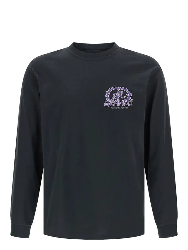 Gramicci Equipped For Dirt' T-shirt - Black