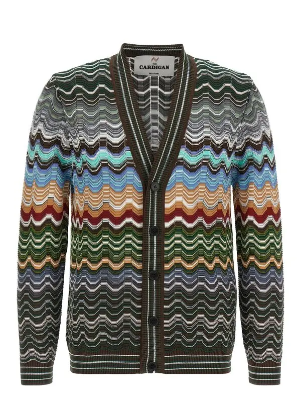 Missoni Greek Pattern Cardigan - Multi