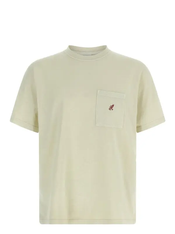 Gramicci One Point' T-shirt - Beige