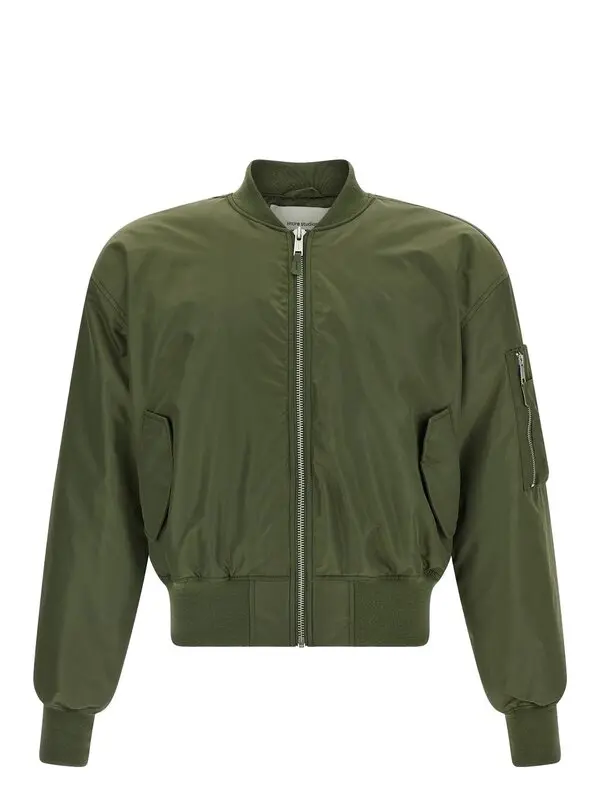 ENTIRE STUDIOS Nylon Bomber Jacket - Green