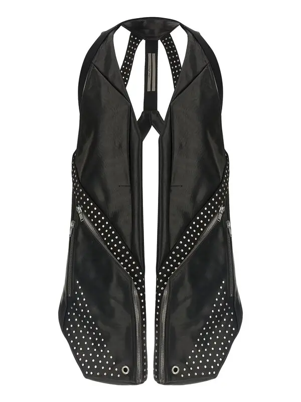 Rick Owens Temple Vest - Black