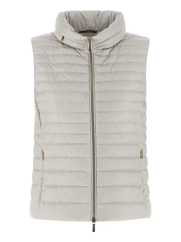 MOORER Villan' Vest - Beige