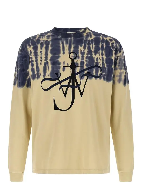 J.W.ANDERSON J. W.anderson 'ribbon Anchor' Tie-dye T-shirt - Multi