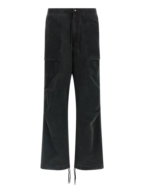 ENTIRE STUDIOS Barren Cargo' Pants - Black