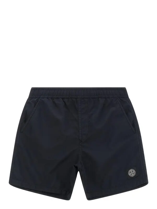 Stone Island Compass Logo Swimsuit - Blue