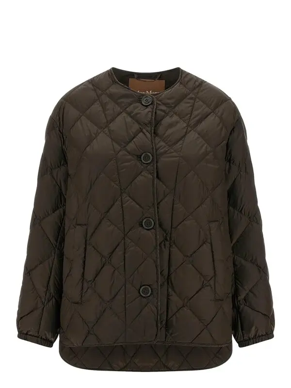 Max Mara Mtcsoftd Down Jacket - Brown