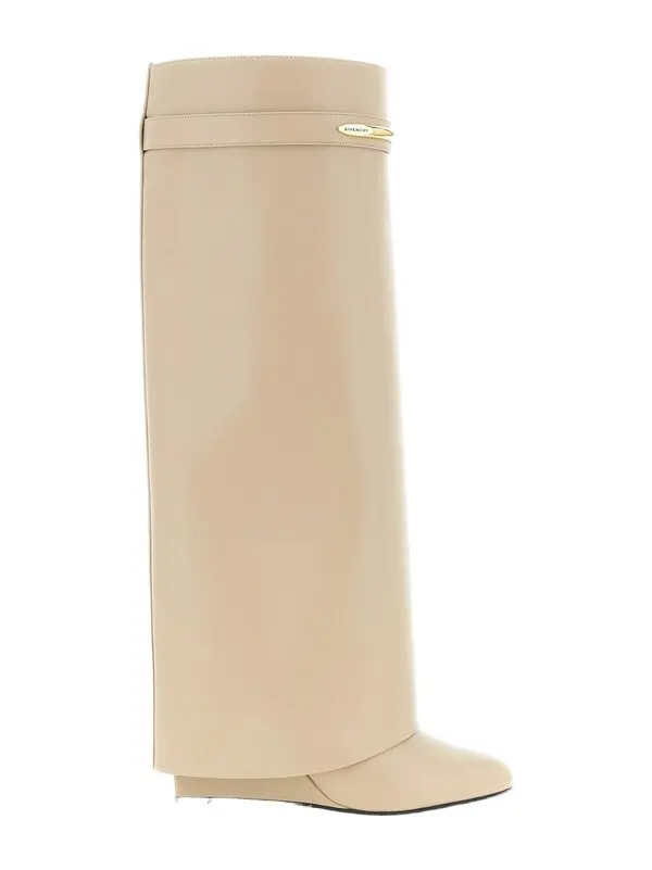 Givenchy Shark Pinch Boots - Beige