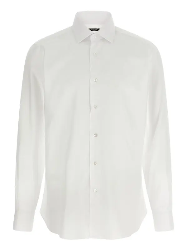 BARBA NAPOLI Cotton Shirt - White