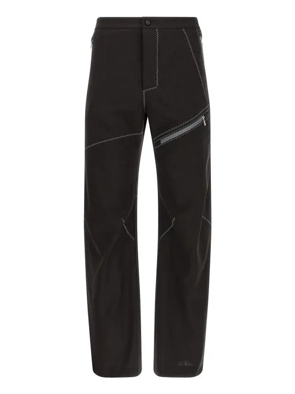 KIKO KOSTADINOV Fosco Wool Trousers - Brown
