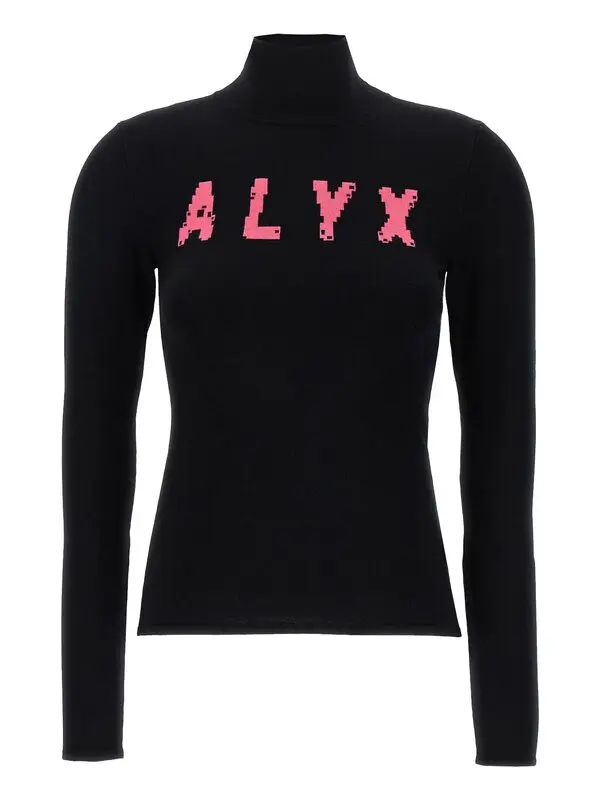 1017-ALYX-9SM Logo Sweater - Black