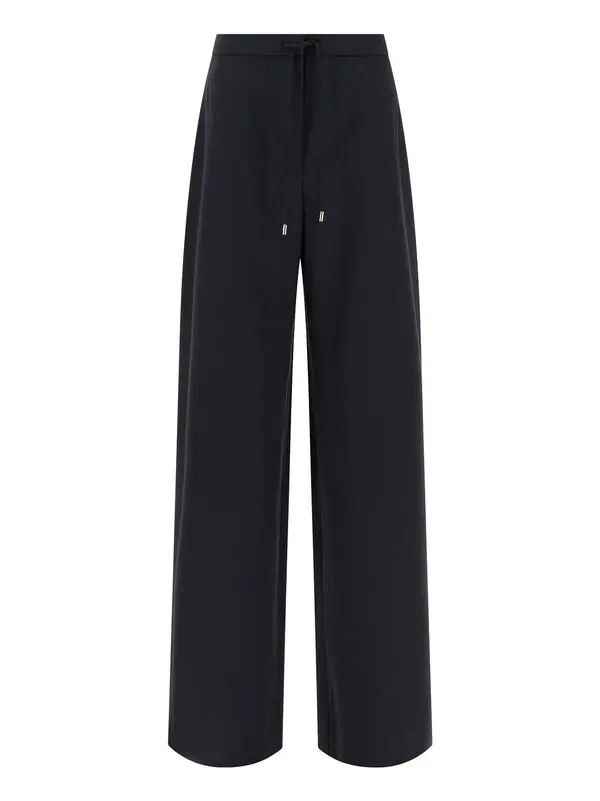 Max Mara Mstcorone Wool Trousers - Blue