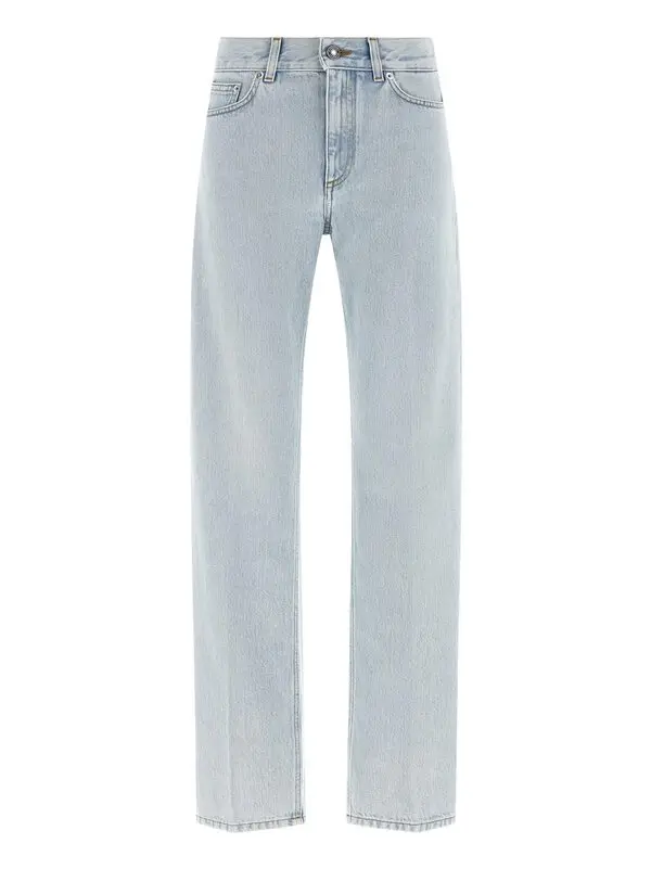 Givenchy Straight Denim Jeans - Light Blue