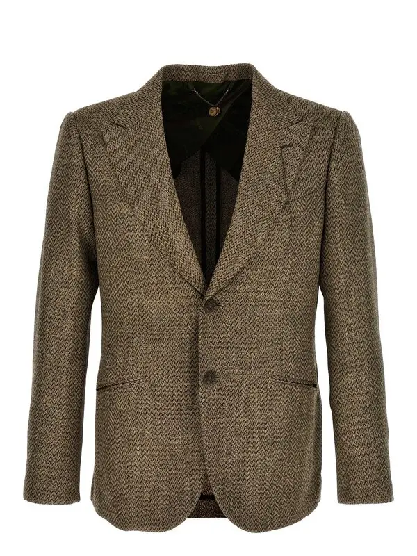 MAURIZIO MIRI Keanu' Blazer - Beige