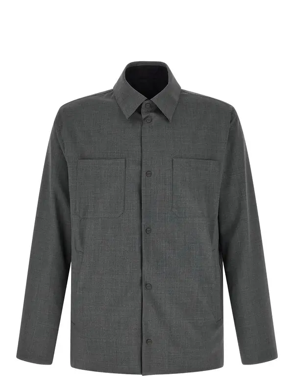 Herno Reversible Overshirt - Gray