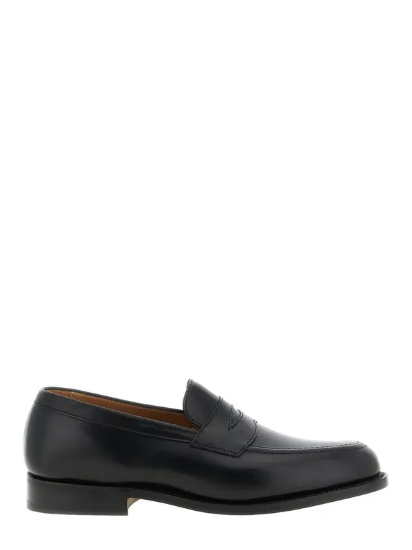 TRICKER'S Havard Leather Penny Loafers - Black