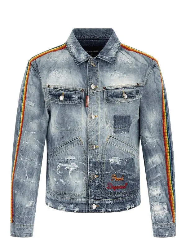 Dsquared2 La Jean Denim Jacket - Blue