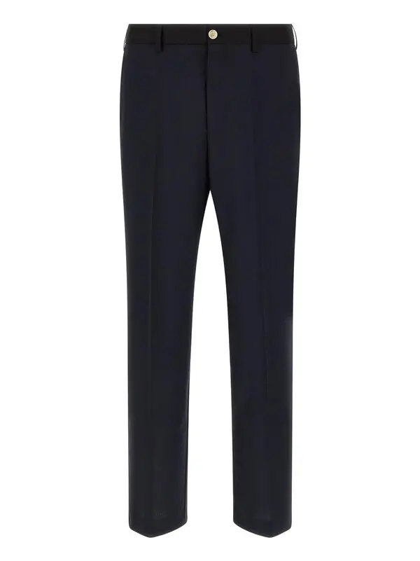 Marni Tropical Wool Trousers - Blue