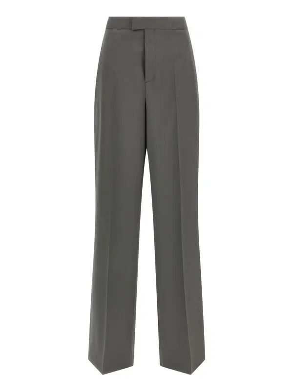 ARMARIUM Juno Tailored Wool Trousers - Gray