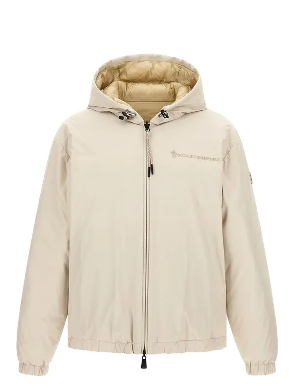 Moncler Berguns Reversible Down Jacket - Beige