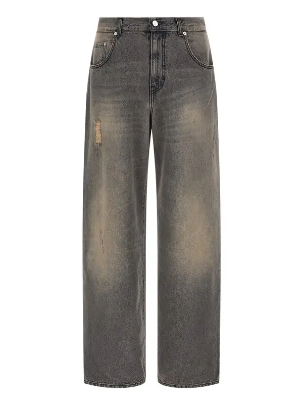 Séfr Mass Wide Leg Denim Jeans - Black