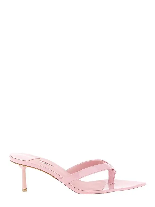 LE SILLA Gisele Vinyl Sandals - Pink