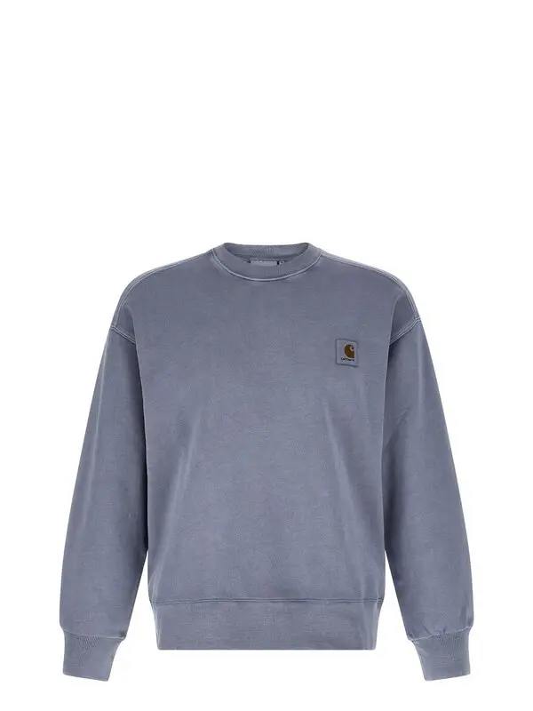 Carhartt Work In Progress Nelson Cotton Sweatshirt - Blue