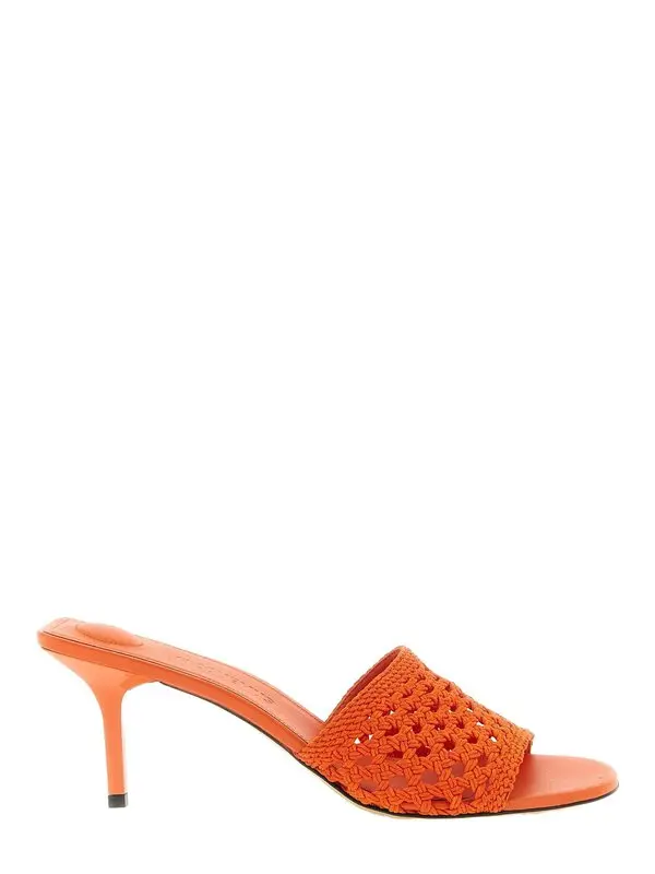 Jacquemus Les Mules Cubisto Sandals - Orange