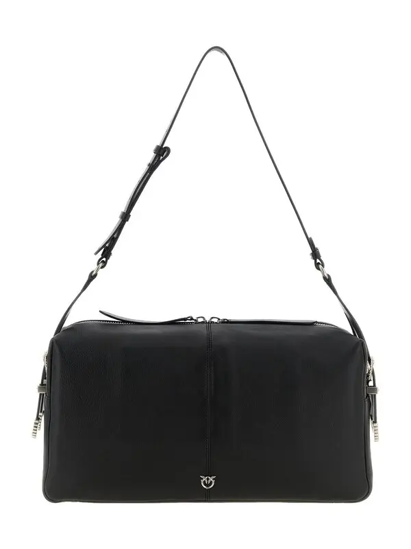 Pinko Keeper' Large Shoulder Bag - Black