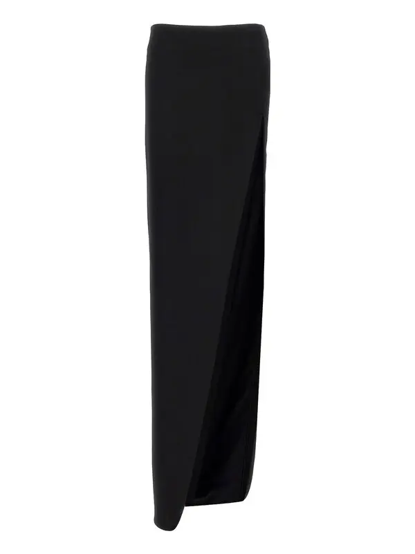 ANN DEMEULEMEESTER Janita Leather Skirt - Black