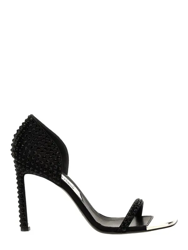 SERGIO ROSSI X Area 'area Dagger' Sandals - Black