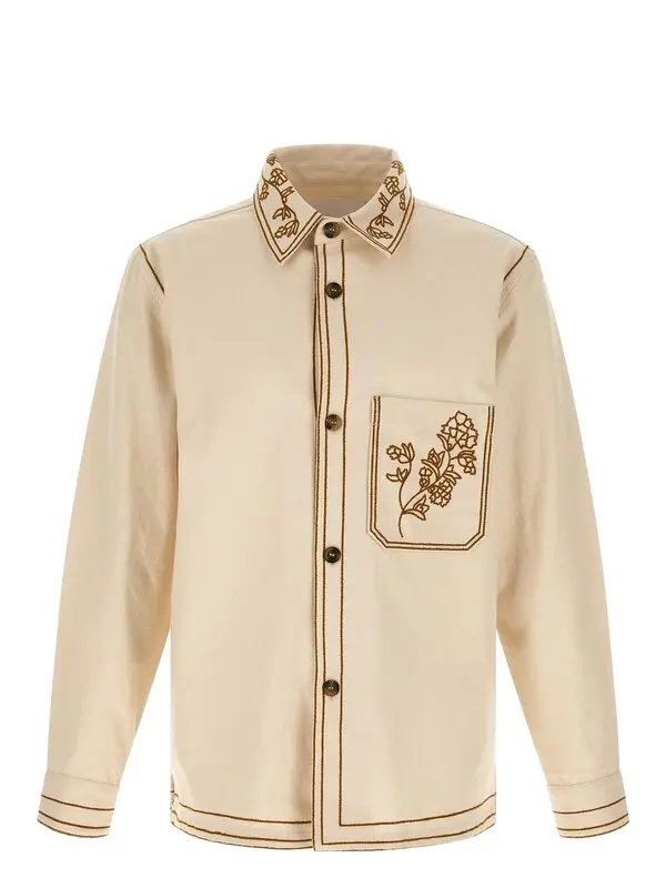 MARANT Rudy' Overshirt - Beige