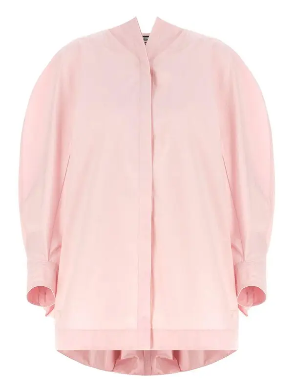 Jacquemus La Chemise Pittore Cotton Poplin Shirt - Pink