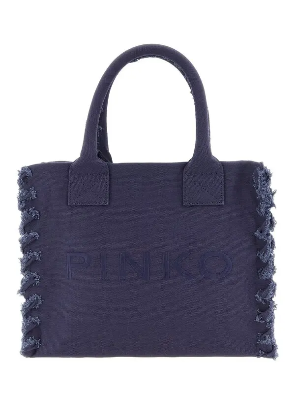 Pinko Medium 'beach' Shopping Bag - Purple