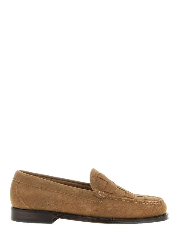 G.H. BASS & CO. G.h. Venetian Weave Loafers - Beige
