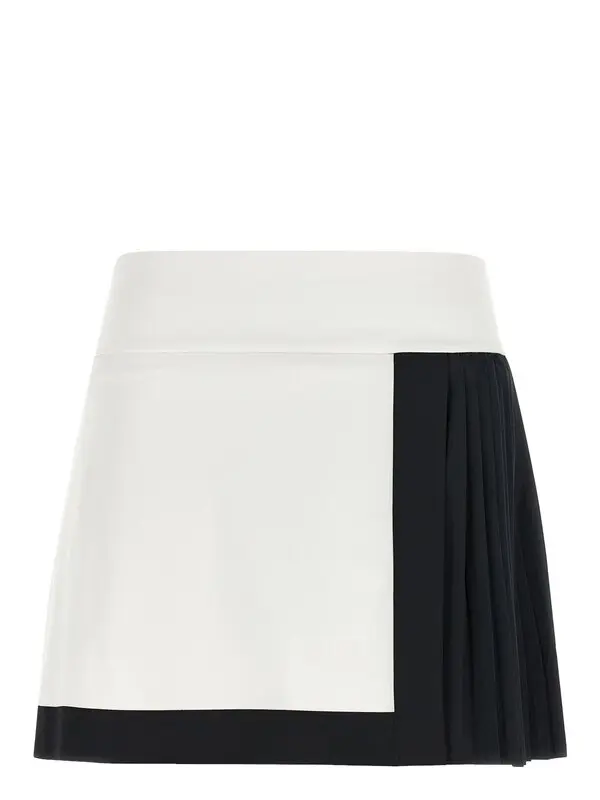 Goldbergh Axelle Skort - White/black