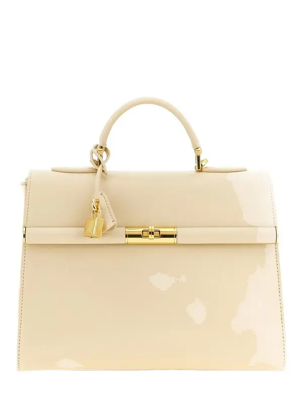 Dolce & Gabbana Marlene Leather Handbag - White