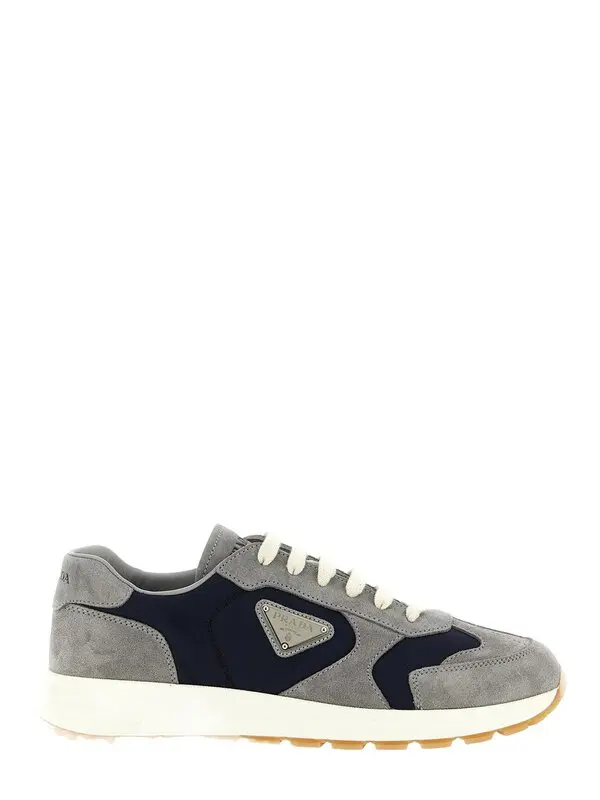 Prada Suede And Re-nylon Prax Sneakers - Multi