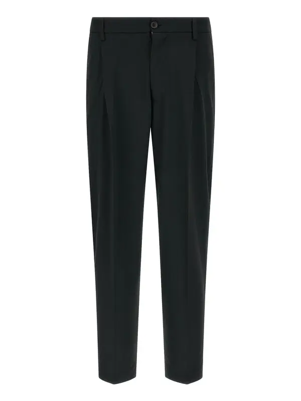 DEPARTMENT 5 Gin Wide Leg Trousers - Black