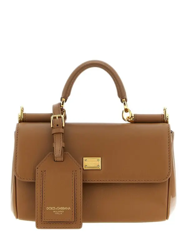 Dolce & Gabbana My Sicily Mini Handbag - Brown