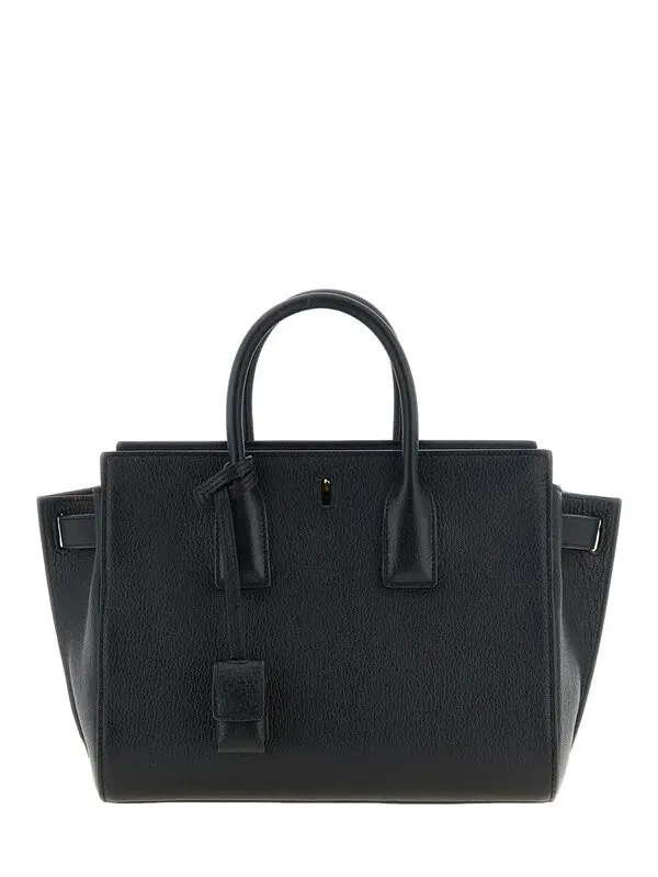 Saint Laurent Sac De Jour Handbag - Black