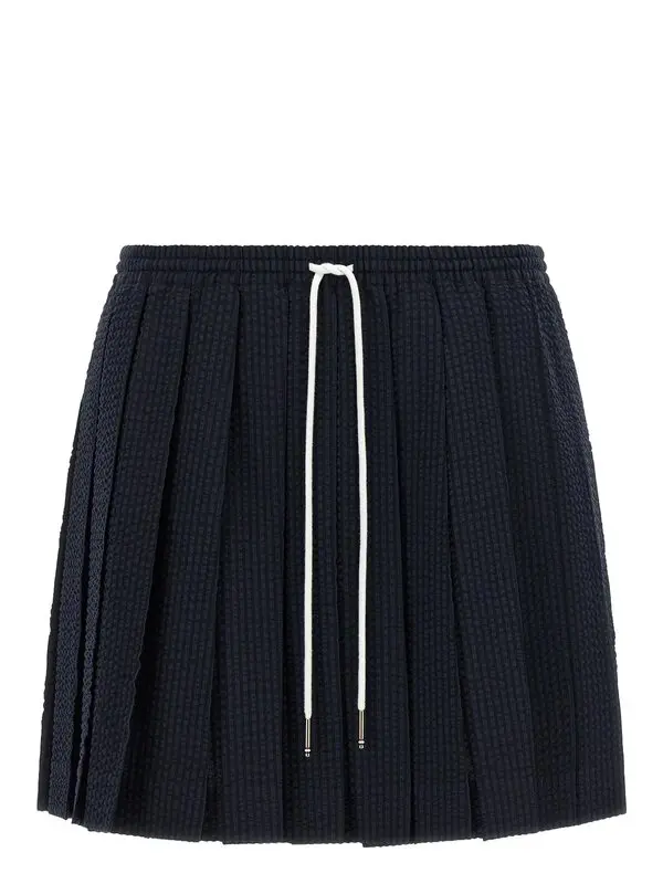 Thom Browne Striped Skirt - Blue