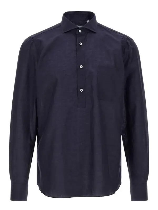 FINAMORE 1925 Porto' Blouse - Blue