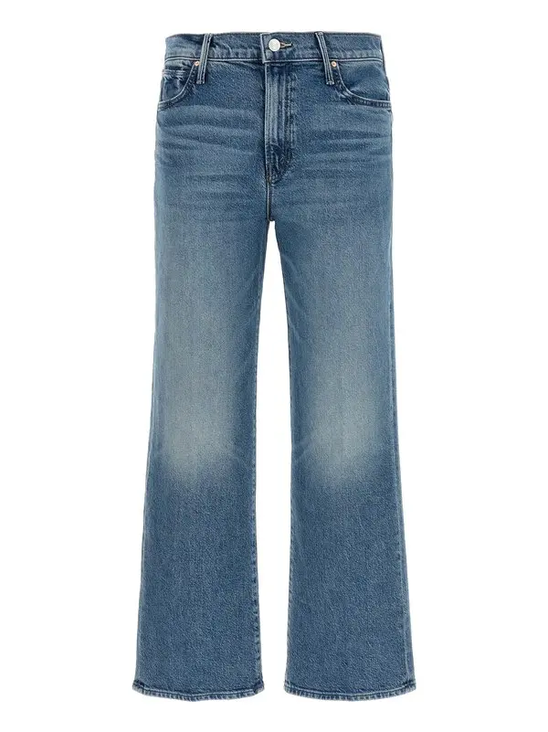 MOTHER The Kick It Ankle Jeans - Blue