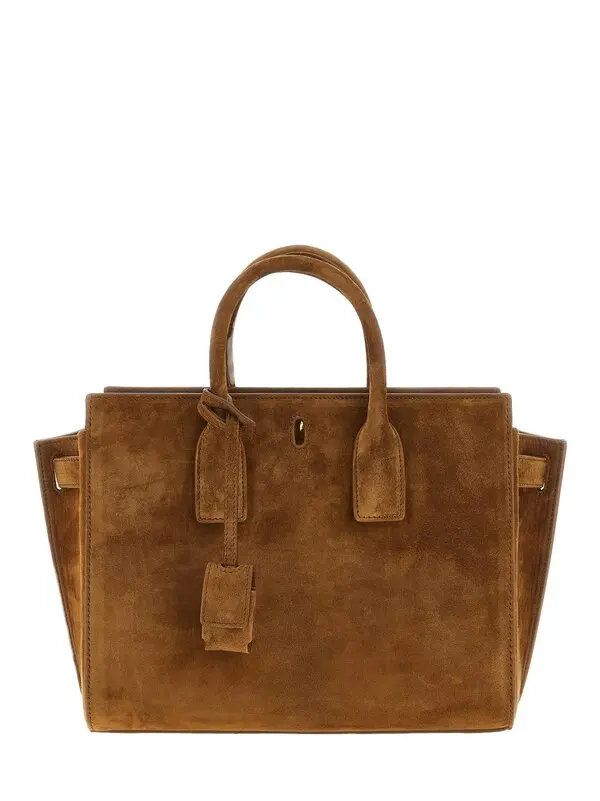 Saint Laurent Sac De Jour Handbag - Brown