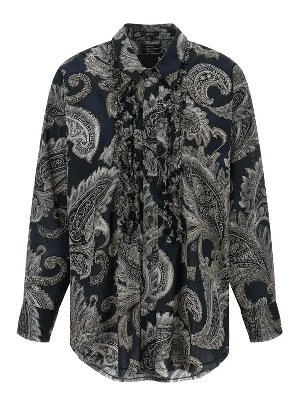 R13 Paisley Print Shirt - Multi