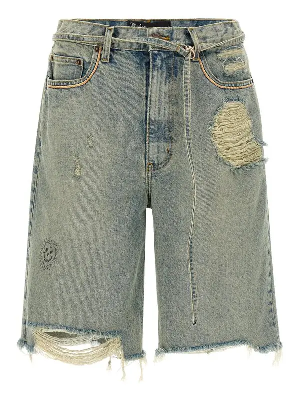 PALY Good Good Times Bermuda Shorts - Light Blue