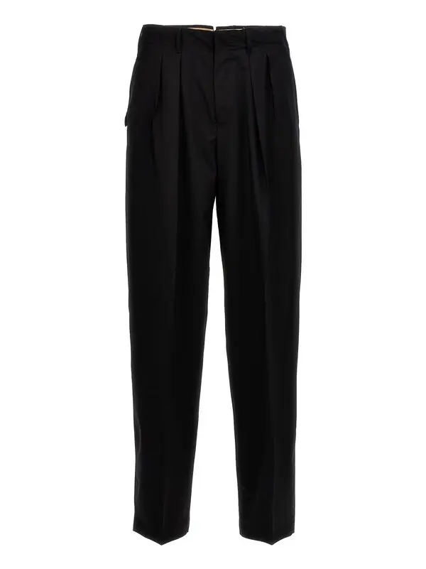 PT TORINO Dodici Wool Blend Trousers - Black