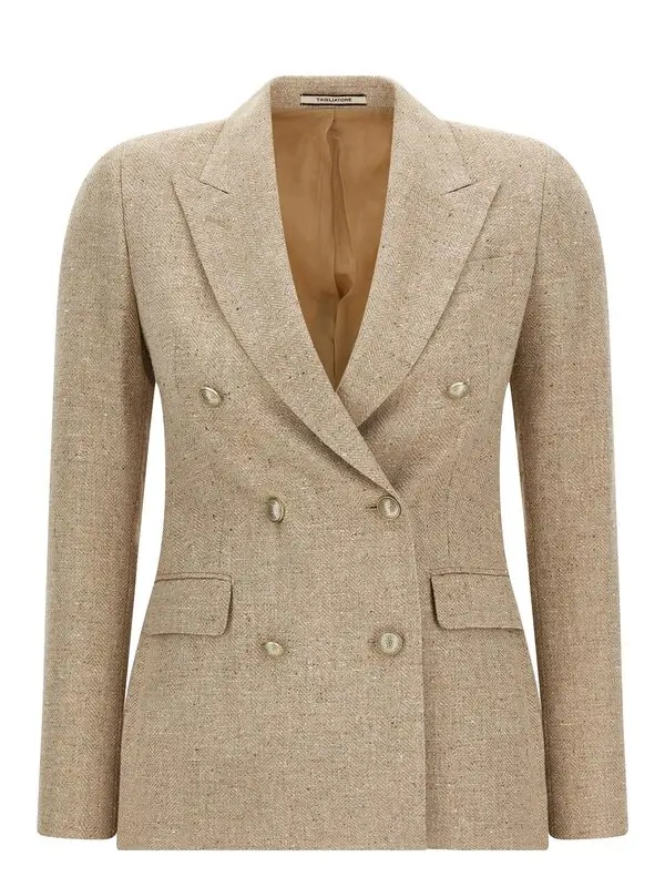 Tagliatore Parigi Double-breasted Blazer - Beige