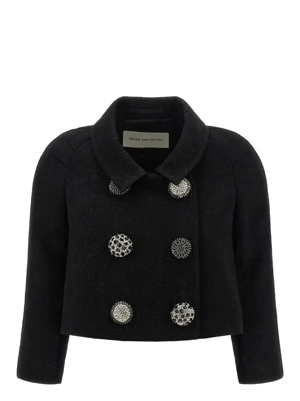 Dries Van Noten Vipa Bolero Blazer - Black